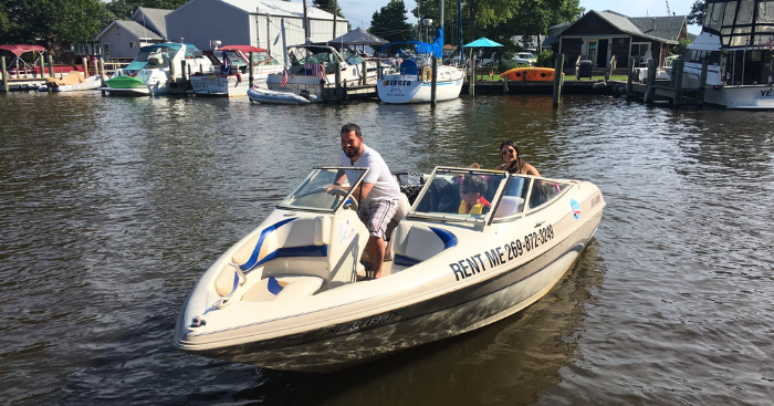 Blue Water Boat Rentals | Visit South Haven